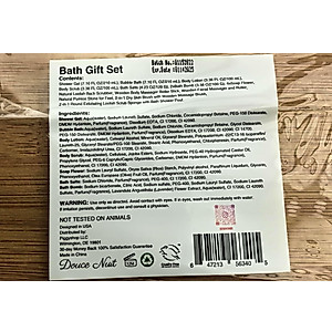 Luxury Spa Gift Baskets for Women in Lavender Essential, Christmas Birthday Gifts for Mom, 18pcs Bath Body Home Spa for Pampering Self Care with Bubble Bath Lotion Massager Roller Loofah scrubber