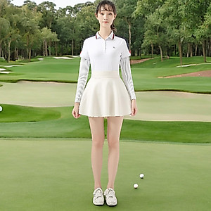 Shuang Hao Women's Golf Sleeves Cooling Shawl for Riding,Golfing,Driving Outdoor Sports Arm Sleeves