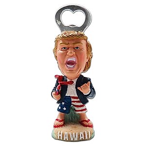 Trump with Surfboard Bottle Opener