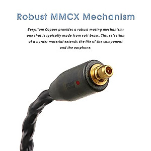 Campfire Audio Smoky Lite Litz IEM Cable | MMCX Cable Silver Plated Replacement Headphone Cable