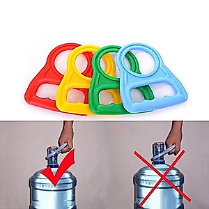 WillowswayW Practical Bottled Water Pail Handle Grip Tool Bucket Easy Carry Holder Lifting - Random Color