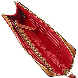 Dooney & Bourke Pebble Grain Folded Zip Wristlet