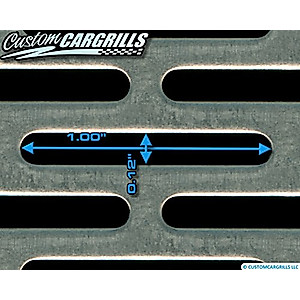 CCG 16"x48" Perforated SS Grill Mesh Sheet - Silver