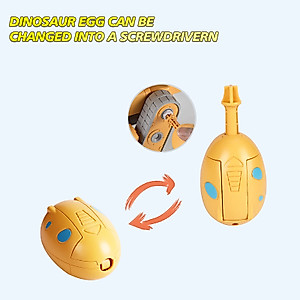 ERCHAOXI 5 in 1 Take Apart Dinosaur Toys for Kids 3-5,5 Construction Trucks Transform into a Big Dinosaur Robot Toys,STEM Building Toys Gifts for 4 5 6 7 8 Years Old Boys & Girls