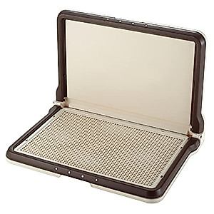 Richell PAW TRAX High Wall Potty Pad Tray, Dog Training Floor Protection Tray
