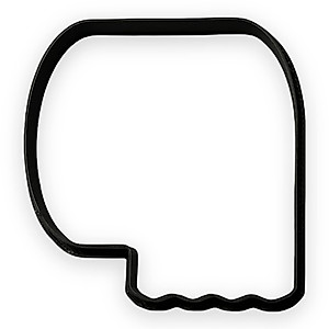 Toilet Paper Roll Cookie Cutter with Easy to Push Design (4 inch)