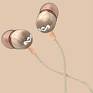 House of Marley Smile Jamaica Wired Noise Isolating Headphones with Microphone (Copper)