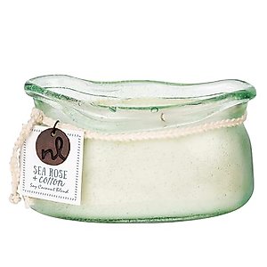 Northern Lights Candles - Windward 2 Wick Candle - Sea Rose & Cotton - 52668