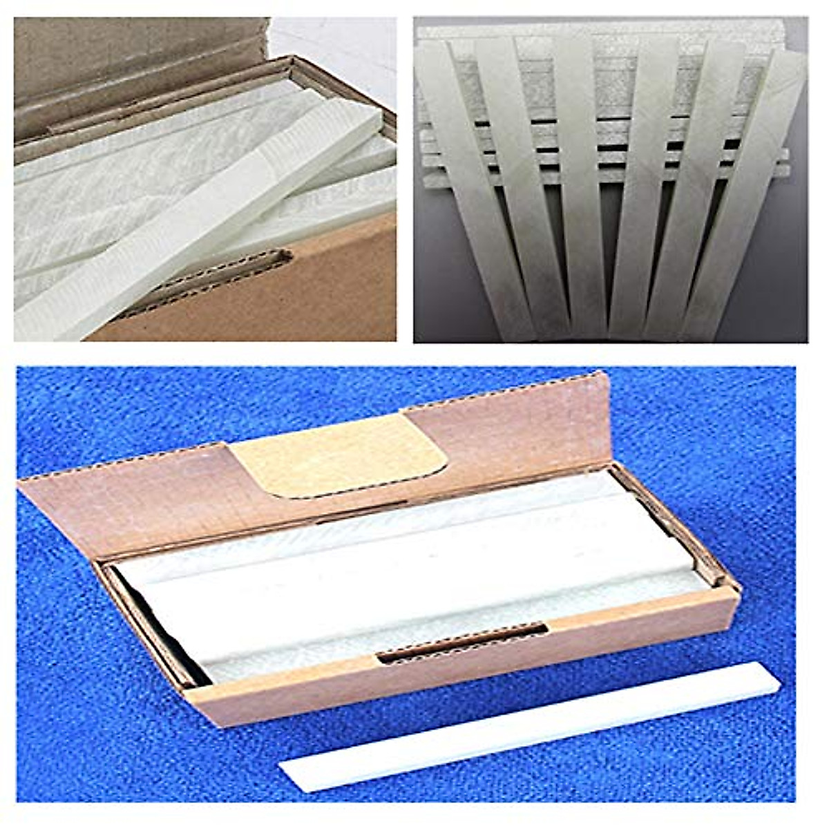 NA Flat Soapstone Holder with 18 Pcs Flat Soapstones for Welders Textile Marking Tools, Making Removable Markings on Steel Cast Iron Fabric