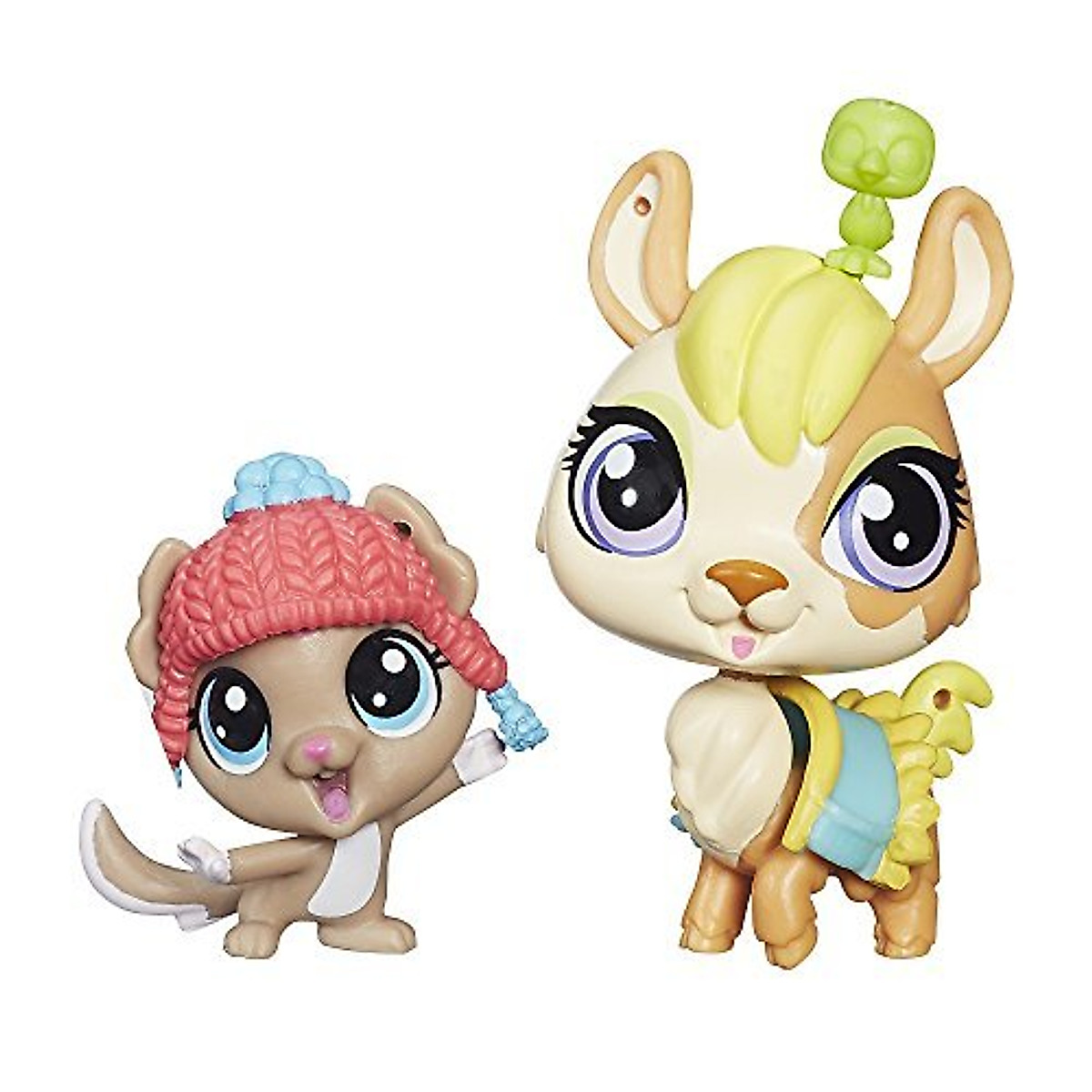 Littlest Pet Shop Pet Pawsabilities Yaya Peru and Softly Knox Doll