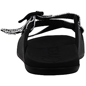Chaco Women's Chillos Tangle Black Slide Sandal 8 M US