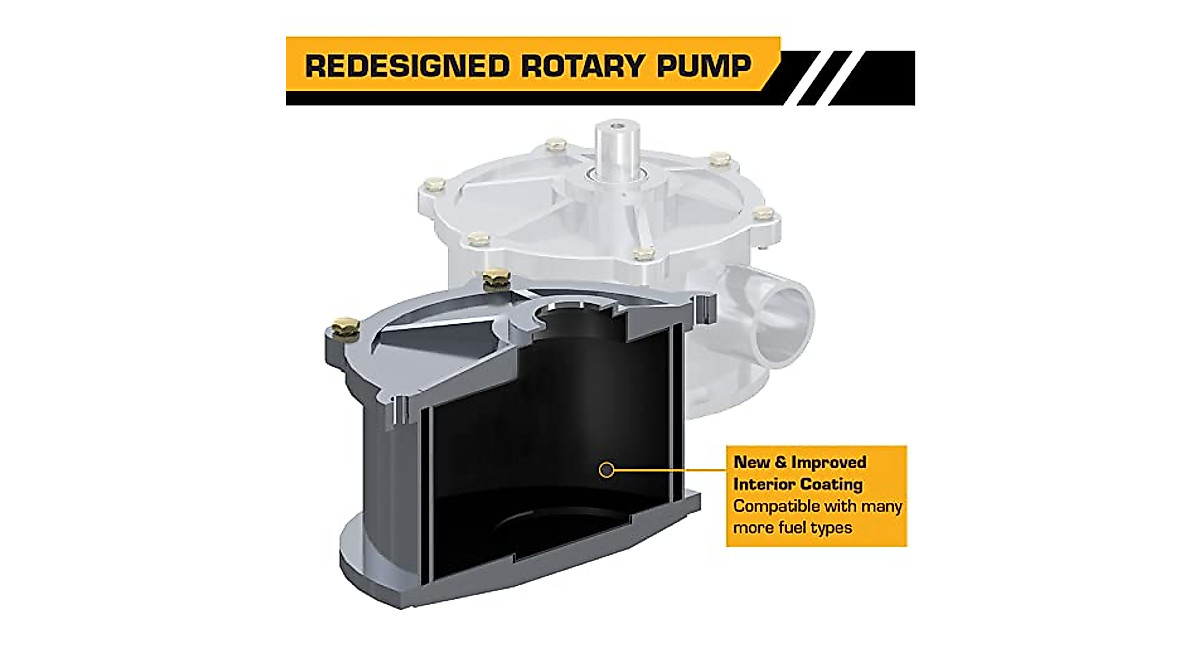 Arksen 35 Gallon Portable Gas Caddy Fuel Storage Tank Large Gasoline ...