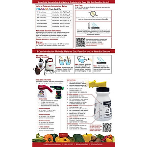 Natures Good Guys - Triple Blend Beneficial Nematodes HB+SC+SF (250 Million)