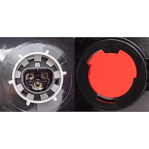 Brock Replacement Set Headlights with Corner Lamp and Tail Lights Smoked Back Up Lens