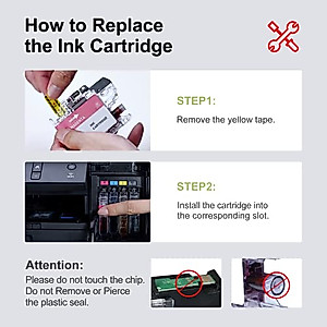 OA100 Compatible Ink Cartridge Replacement for Brother LC3019 LC 3019 for MFC-J5330dw MFC-J6930dw MFC-J6530dw MFC-J6730dw (Black Cyan Magenta Yellow, 5-Pack)