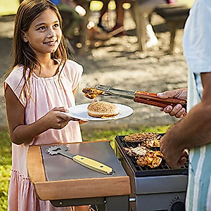 2 Pack BBQ Grill Scraper Gifts for Men, Stocking Stuffers for Men, Gifts for Women Dad Mom Husband, Bristle Free Safe BBQ Scraper Fits Any Grilling Grate or Smoker Cleaning Tool and Kitchen Gadgets