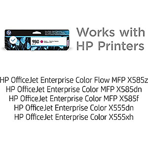 HP 980 | Ink-Cartridge | Magenta | D8J08A