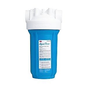 Aqua-Pure AquaPure AP800 Series Whole House Filter Housing AP801B, 5639201, Large Diameter, Blue Sump, 10 in (HAZD073341)