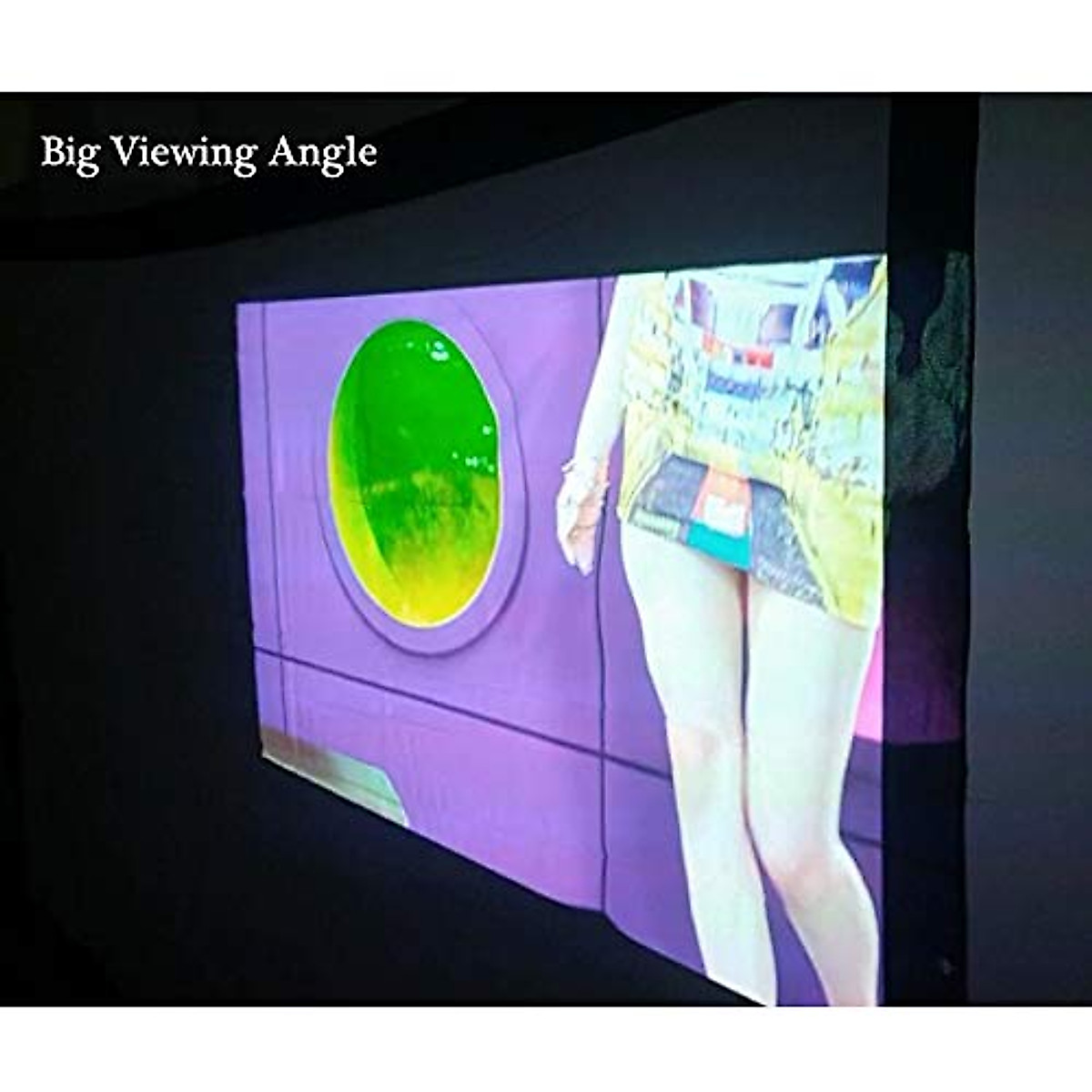 ZSEDP Projector Screen Outdoor 150 200 inch 300 inch White Cloth Material 180 250 inch Optional 16:9 / 4:3 for LED proyector ( Size : 300 inch )