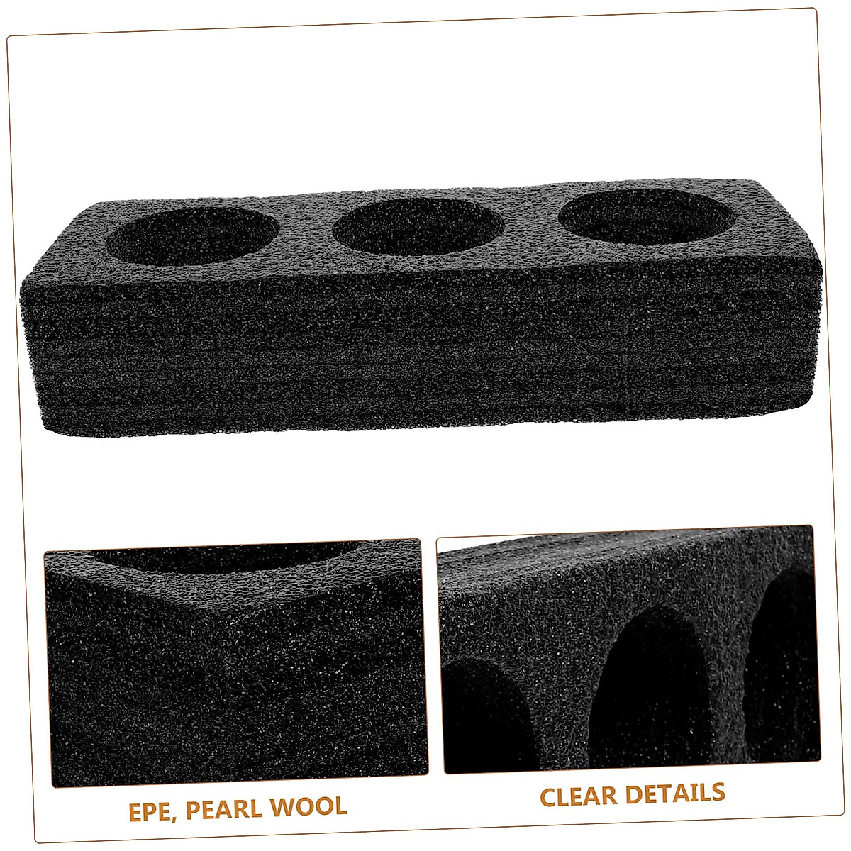 4pcs Milk Tea Cup Holder Beverage Cup Holder Drink Holder Take Out Drink Holder Take Out Fixing Trays Drink Carrier Holder Pearl Wool Coffee Tray Epe Foam Stand re-usable