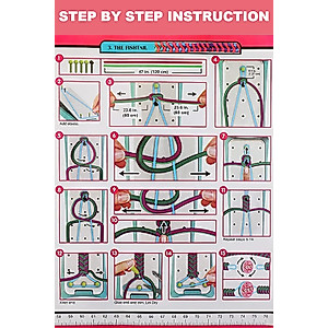 TOYTION Friendship Bracelet Kit for Teen Girls, DIY Charm Bracelet Loom Making Kits Toys for 6 7 8 9 10 11 12 Year Old Girls, Arts and Crafts Jewelry Maker Tools, multicolor, M, MBK-291