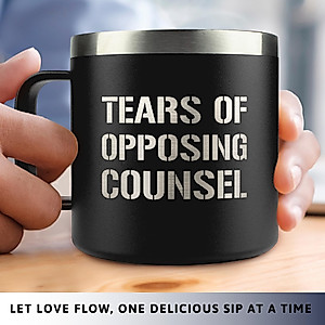 Lawyer Gifts for Women - Lawyer Gifts for Men - Gifts for Lawyers - Law School Graduation Gifts, Law School Gifts, Gifts for Law Students - Future Lawyer Gifts for Women, Men - 14 Oz Coffee Mug