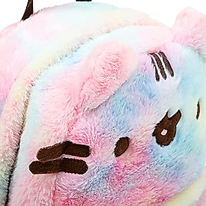 Pusheen The Cat Backpack Everyday Use Character Face Cute Girls Bag (Tie Dye)