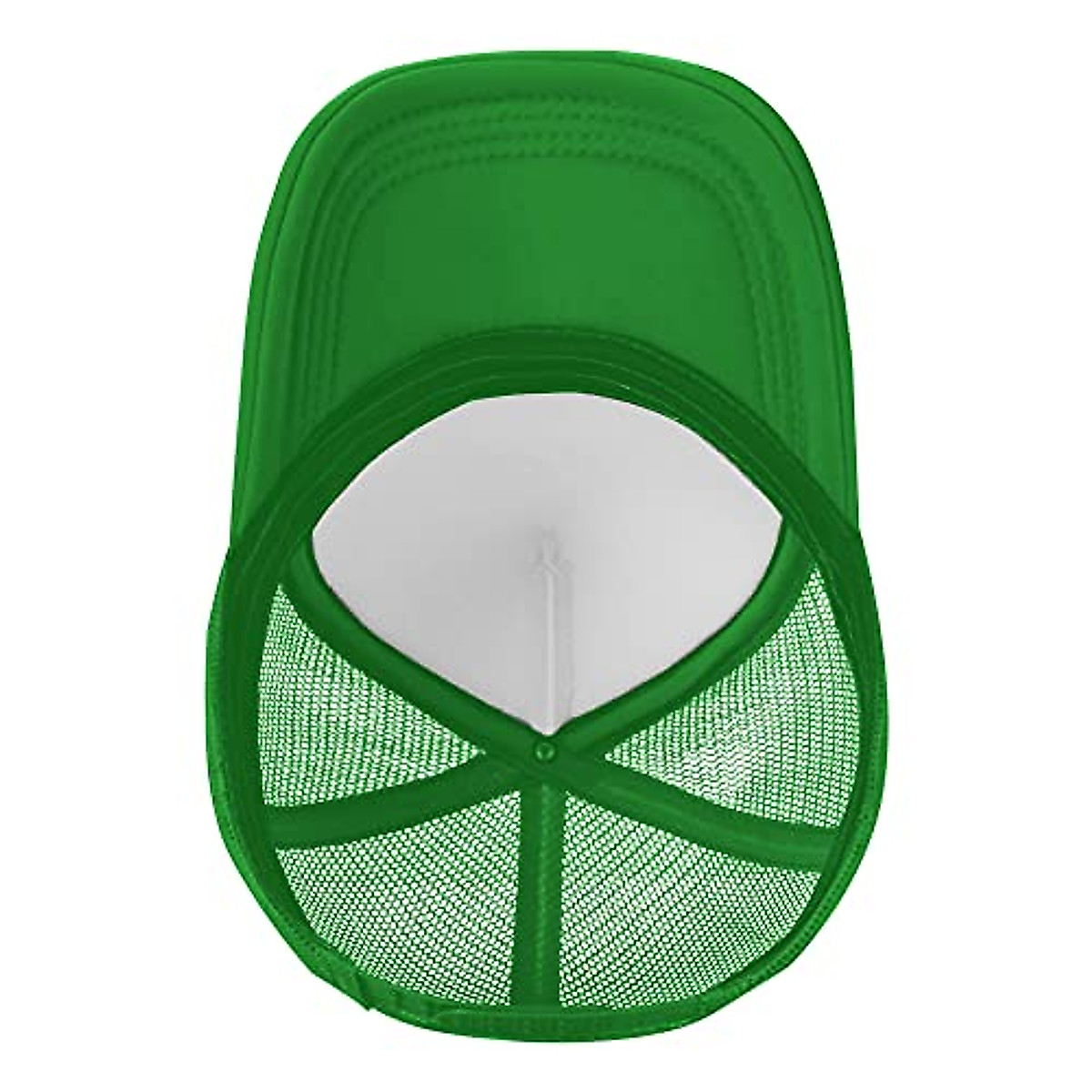 Women Want Me Fish Fear Me Trucker Hat Summer Mesh Cap Trucker Baseball Cap for Men Women Green