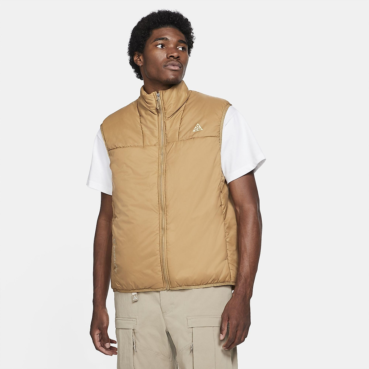 Nike ACG Rope De Dope Men's Vest (Small, Golden Beige)
