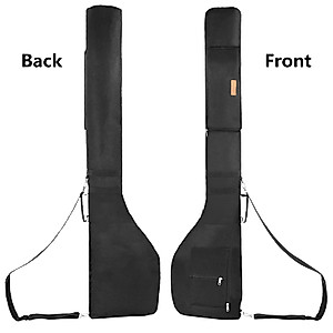 AKOZLIN Golf Carry Bag 8-10 Golf Clubs Lightweight Foldable Travel Sunday Golf Case with Strap Waterproof Sunday Bag