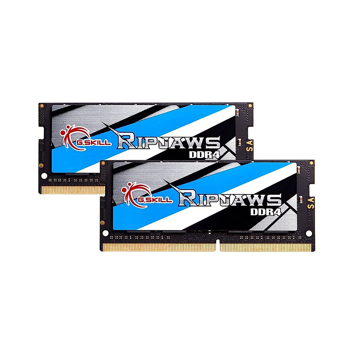 G.SKILL Ripjaws DDR4 SO-DIMM Series DDR4 RAM 32GB (2x16GB) 2666MT/s CL19-19-19-43 1.20V Unbuffered Non-ECC Notebook/Laptop Memory SODIMM (F4-2666C19D-32GRS)