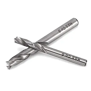 Mesee 2 Pieces HSS Spot Weld Drill Bit Set, High Speed Steel Cobalt Spot Welding Remover Tool Drill Bits Panels Separated Spotting Welder Cobalt Tips Cutter - 6mm, 8mm(1/4'', 5/16'')