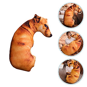 Toyvian Home Decor Home Decor Sunflower Decor Big Hugging Pillow Dog Plush Pillow Dog Hugging Pillow Dog Plush Pillow Large Dog Stuffed Animal Pillow Sunflower Decor Sunflower Decor