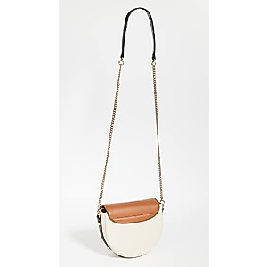 See by Chloe Women's Mara Evening Bag Combo, Cement Beige, Off White, Tan, One Size