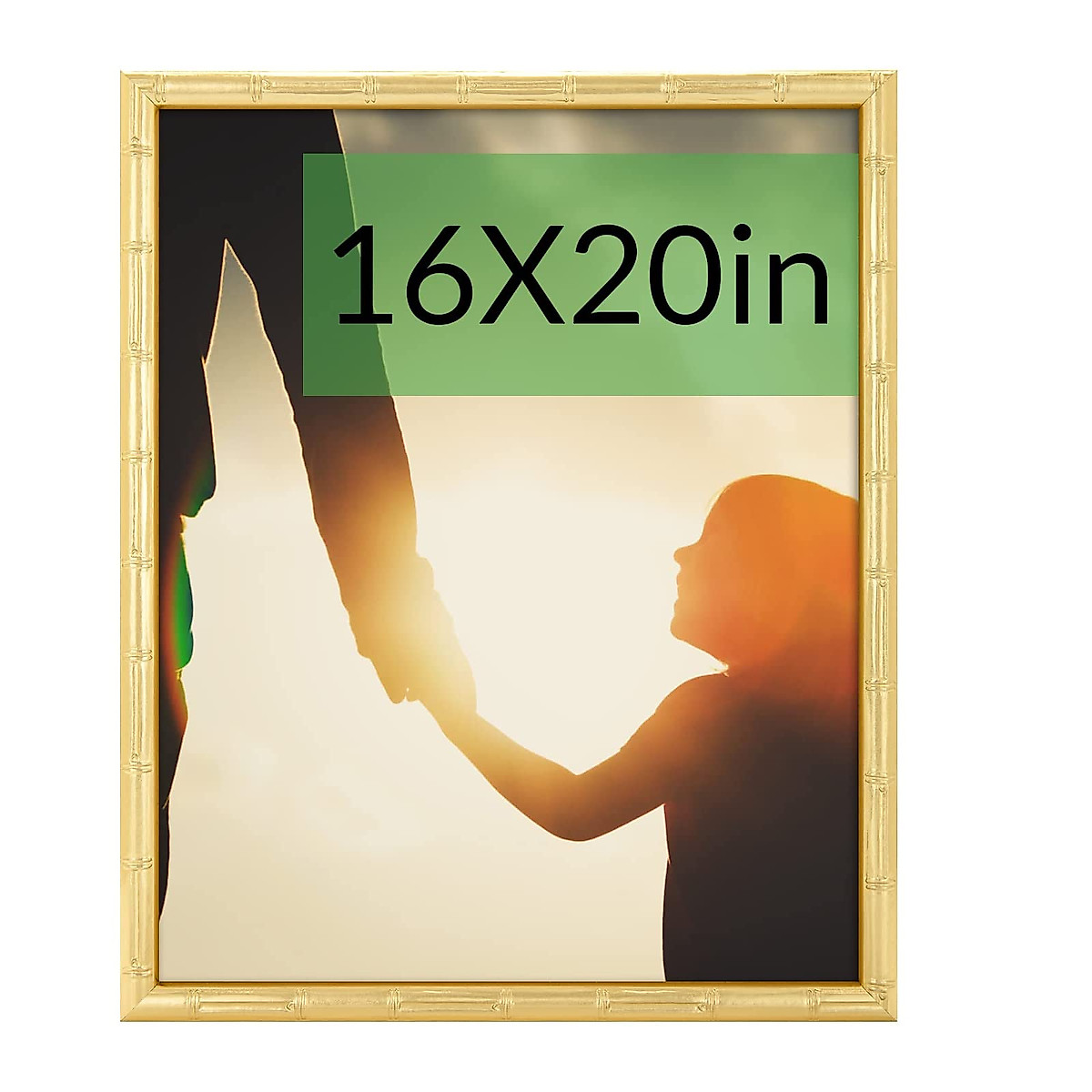 16x20in Picture Frames, PhotoFrame for Wall Home Decoration, Gold