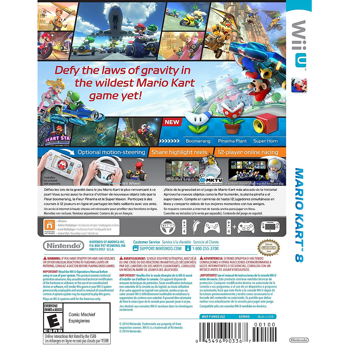 Mario Kart 8 - Nintendo Wii U (Renewed)