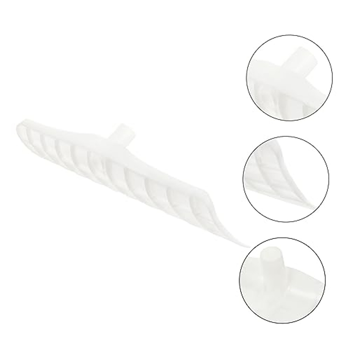 SUPVOX Snow Scraper Snow Remover for Driveway auto Snow Brush Winter Brush for car Snow Removal Brush extendable Snow Brush Manual Snow Pusher Snow Device The roof Plastic White