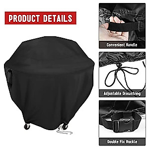Hengme Griddle Cooking Center Cover for Cuisinart CGG-999 360° 30‘’ Griddle,Waterproof Griddle Cover All Season Protection-44" x 44" x 45"