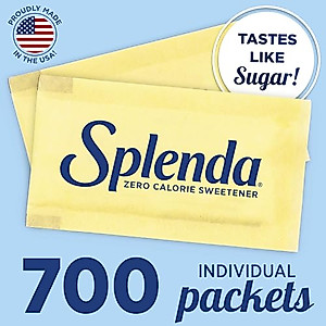 SPLENDA Zero Calorie Sweetener, 700 Count Packets
