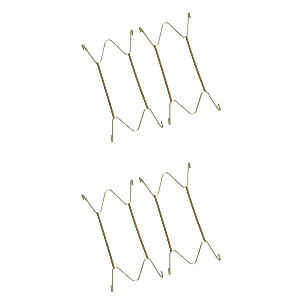 Gazechimp 4pcs Invisible Wall Hanging Plate Hook Hanger Dish Display Holder W Shape