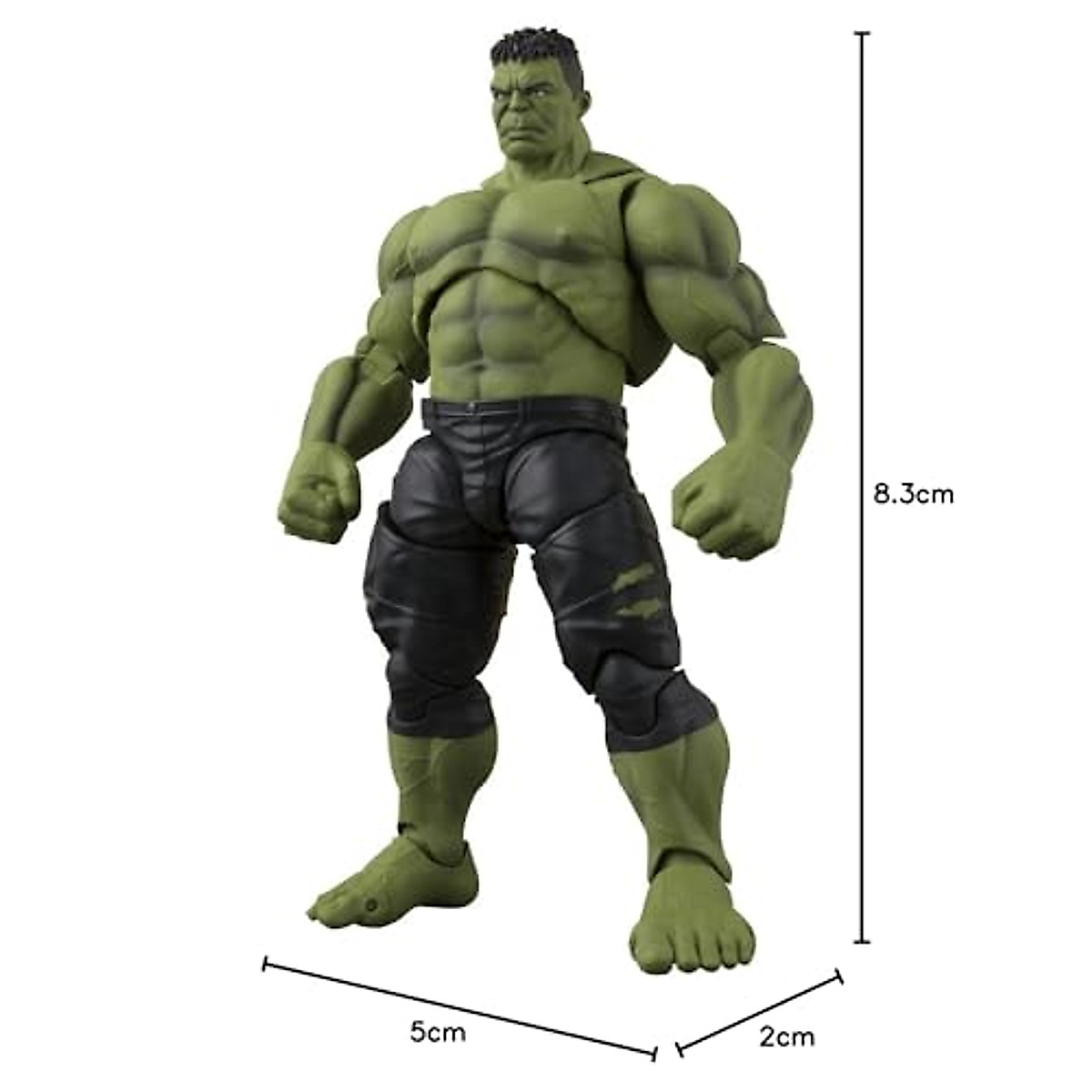 TAMASHII NATIONS S.H.Figuarts Hulk (Avengers: Infinity War) "Avengers: Infinity War" Action Figure, White