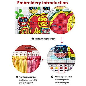 Joyhoor Cross Stitch Kits for Beginners Stamped Cross-Stitch Supplies Needlework preprint Embroidery Kits for Adults DIY Needlepoint Kits Embroidery Patterns 11CT-Last Supper 15.7x19.7 inch