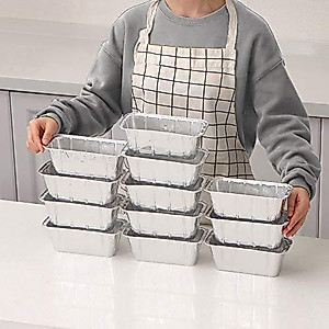 12 Grease Cup Liners for Drip Pan Catcher Compatible with Blackstone Griddles Accessories All Rear Grease Discharge for 36 in, 28 in, 22 in & 17 inches Made of Heavy Duty Aluminum Foil Trays (12 Pack)