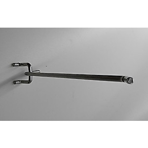 FixtureDisplays® 6" Peg Hook Pegboard Hook Pegwall Hook Wire Slatwall Hook Metal Peg Hook Metal Slatwall Hook 16736