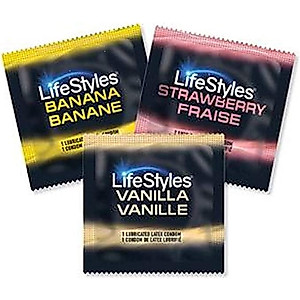 Lifestyles Luscious Flavors: 100-Pack of Condoms