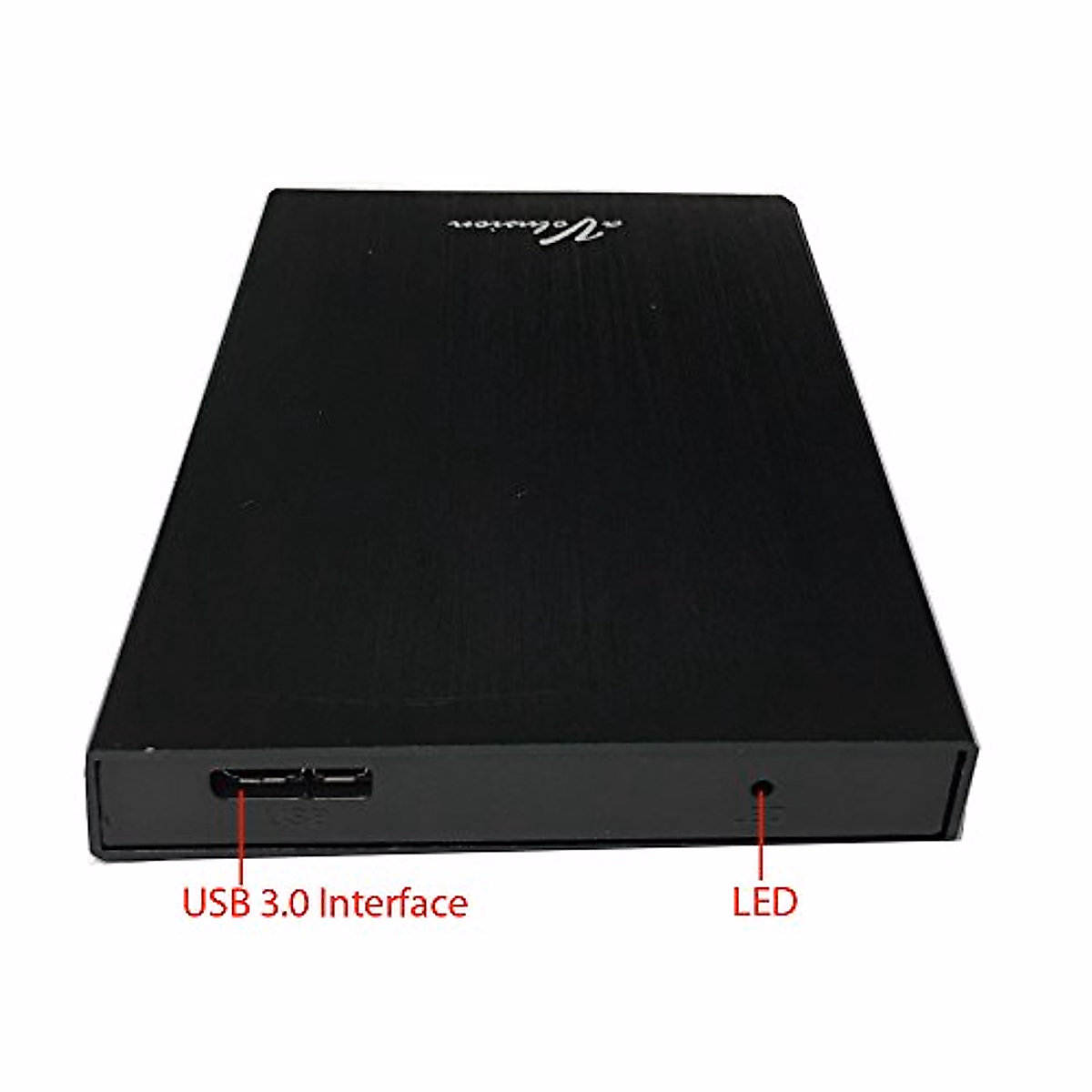 Avolusion HD250U3 1TB Ultra Slim USB 3.0 External Hard Drive (Pocket Drive for WindowsOS Desktop, Laptop, Tablet) (Black) - 2 Year Warranty