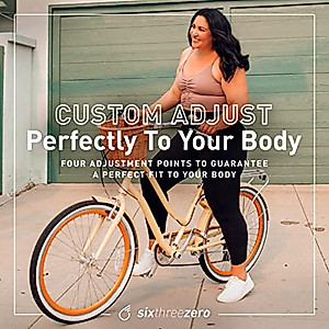 sixthreezero EVRYjourney Women's Beach Cruiser Bike, Step-Through Touring Hybrid Bicycle