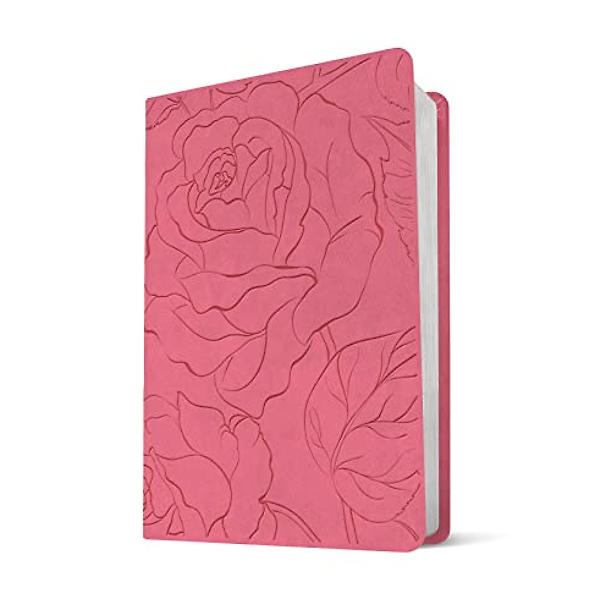 NLT Premium Value Compact Bible, Filament-Enabled Edition (LeatherLike, Pink Rose)