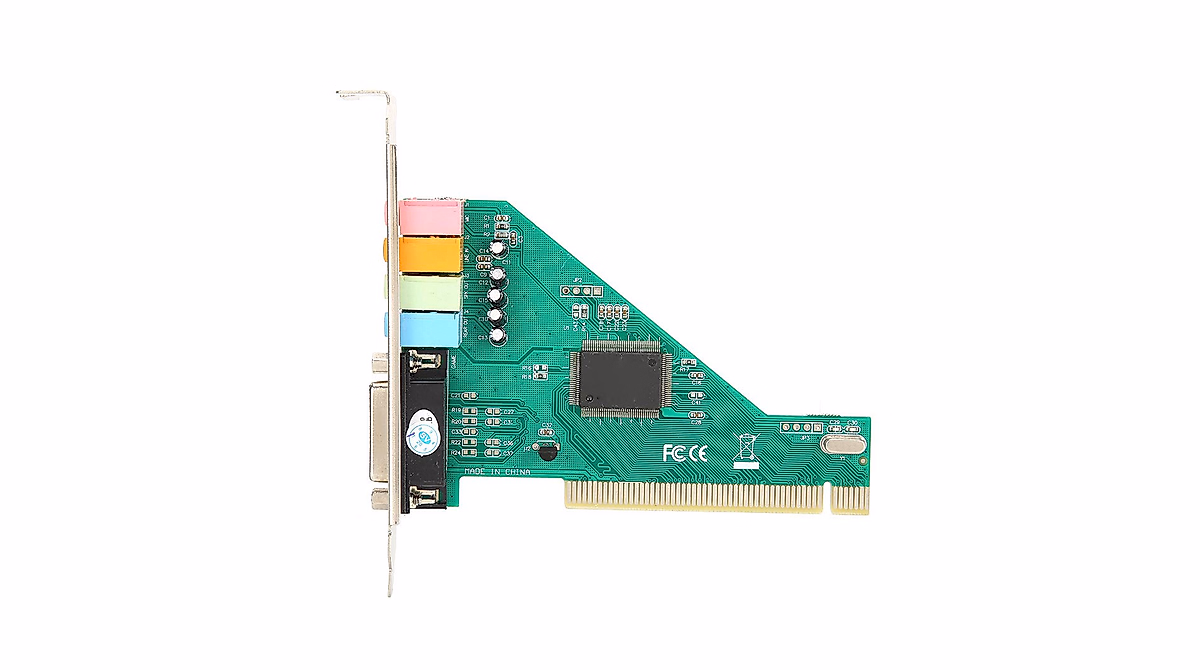 Sound Card,120dB PCI Plug and Play Sound Card Channel 4.1 for Computer ...