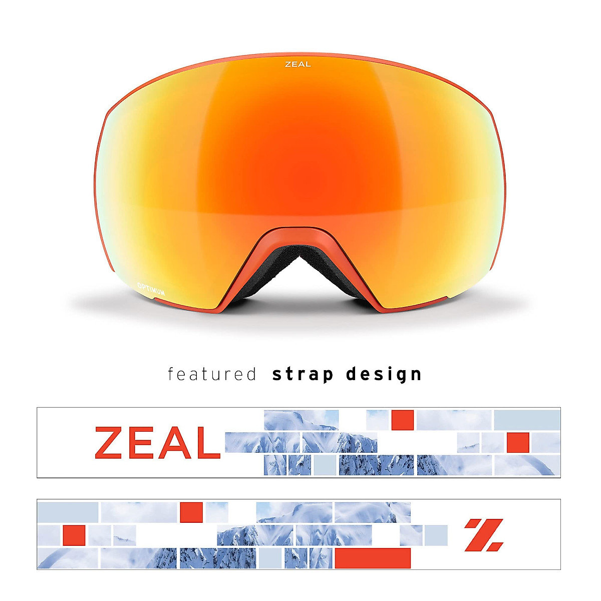 Zeal Optics Hangfire ODT Snow Goggle, Cordillera/Phoenix Mirror